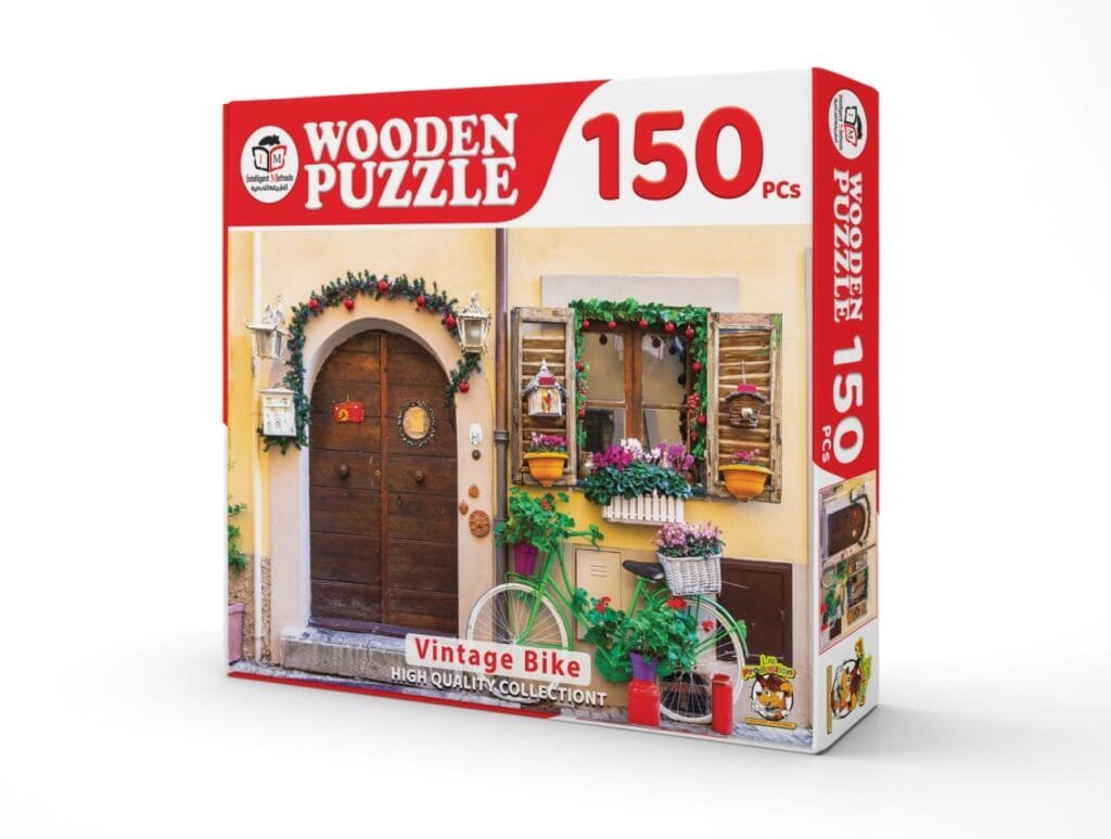 Wooden Jigsaw Puzzles bike for Adults 150 Piece Puzzle for Adults 150 ...